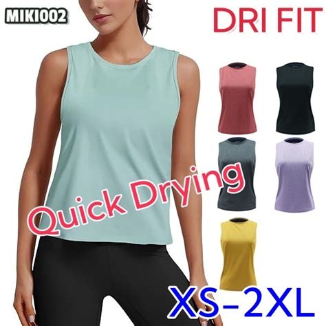 Mike002woman Minimalist Design Sleeveless T Shirt Dri Fit Sports Quick