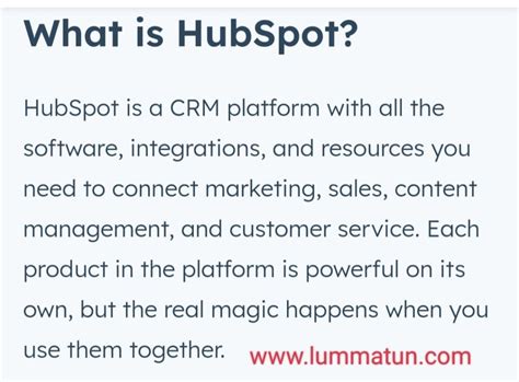 Benefits Hubspot Advantages And Disadvantages Lummatun By Kang Mursi