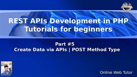 Learn Rest Apis Development In Core Php Tutorials For Beginners 5 Create Static Data Post