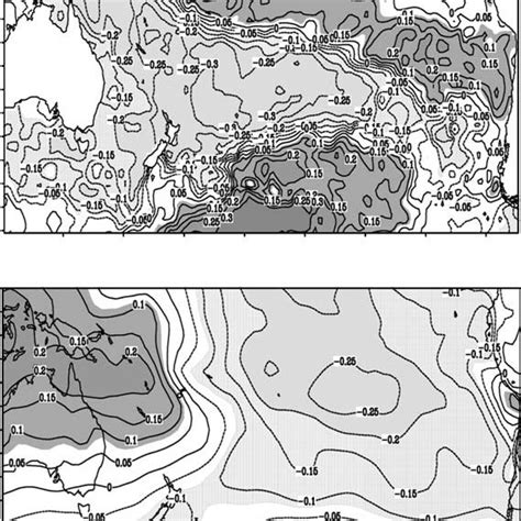Heterogeneous Correlation Pattern For The Second Mode In The Svd