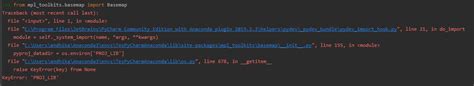 Mengatasi Keyerror Projlib Saat Menggunakan Basemap Di Python Medium