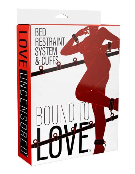 Bound To Love Bed Restraint System And Cuffs Ll2003 16 03284 Lover