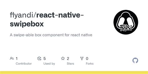 Github Flyandireact Native Swipebox A Swipe Able Box Component For