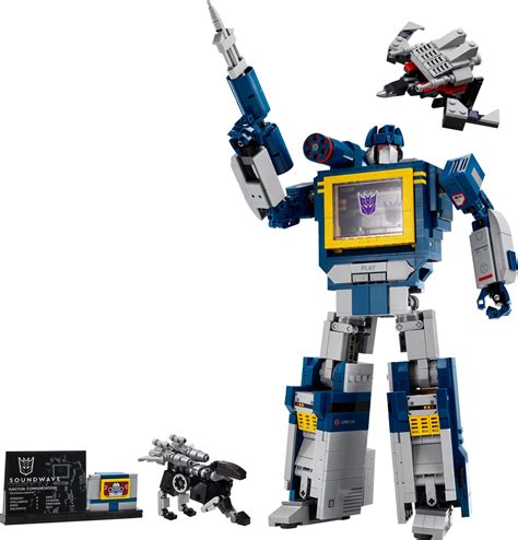 Transformers Soundwave 10358 Lego® Icons Oficial Lego® Shop Ar