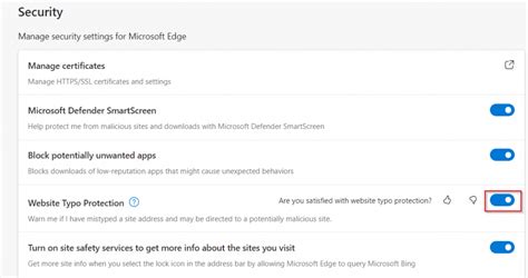 What Is The Website Typo Protection Feature In Microsoft Edge I Have A PC
