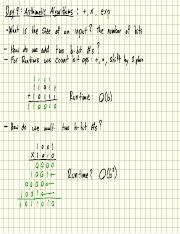 CSCI 163 Part2 Section2 Pdf Day9 Tritnhmeticttgorithms What Is The How Do We Add