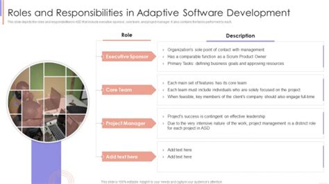 Agile Sprint Technique In Software Roles And Responsibilities In Adaptive Software Development