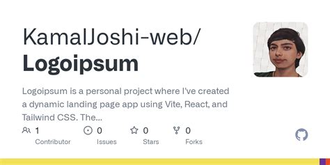 Github Kamaljoshi Weblogoipsum Logoipsum Is A Personal Project Where Ive Created A Dynamic