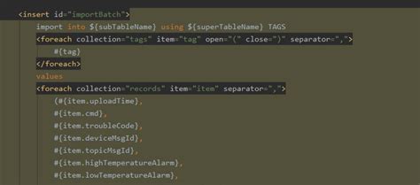 Error When Integrating Tdengine With Mybatis The Column Data Type Is