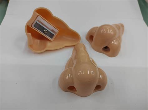 塑料环保型单孔鼻子造型卷笔刀削笔器学生学习用品礼品赠送批发 阿里巴巴