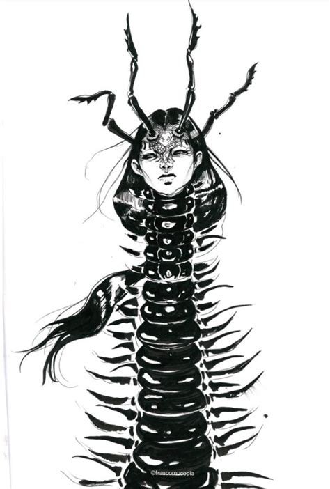 Artstation Centipede Lady 15 03 2022