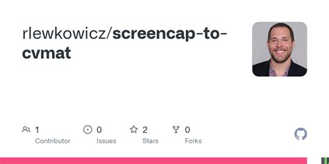 Github Rlewkowiczscreencap To Cvmat
