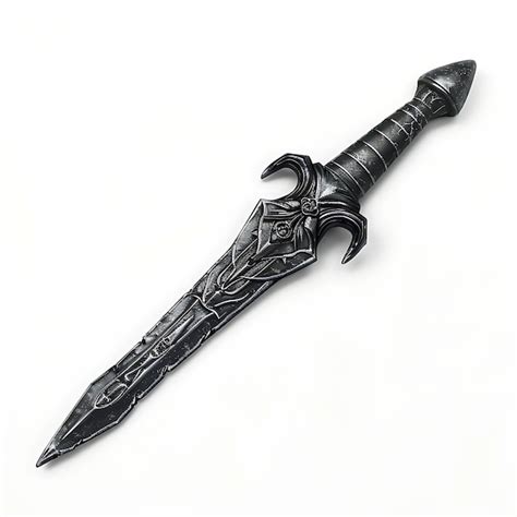 Premium Photo Cursed Dagger Of The Assassin Made From Black Steel And