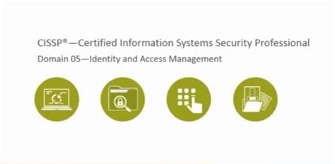 Watch CISSP Training For Identity And Access Management