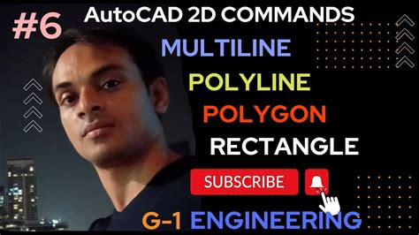 6 Autocad Basic Commands Details For Multiline Polyline Polygon
