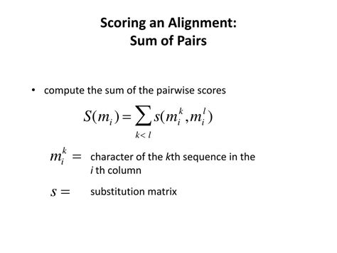 Ppt Multiple Sequence Alignment Powerpoint Presentation Free