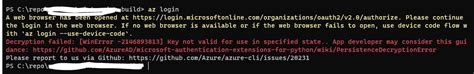 Az Login Is Giving Me Below Error · Issue 23030 · Azureazure Cli · Github