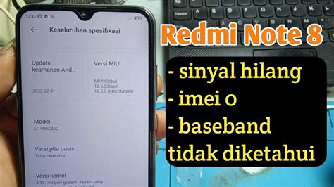 Redmi Note Sinyal Hilang YouTube
