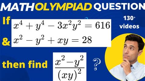 Math Olympiad Question Solve System Of Equations Algebra Math Olympics YouTube