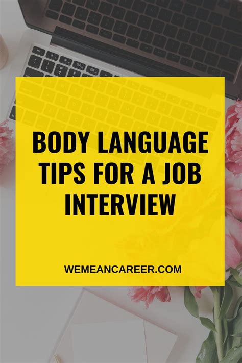 Body Language Tips For An Interview Artofit