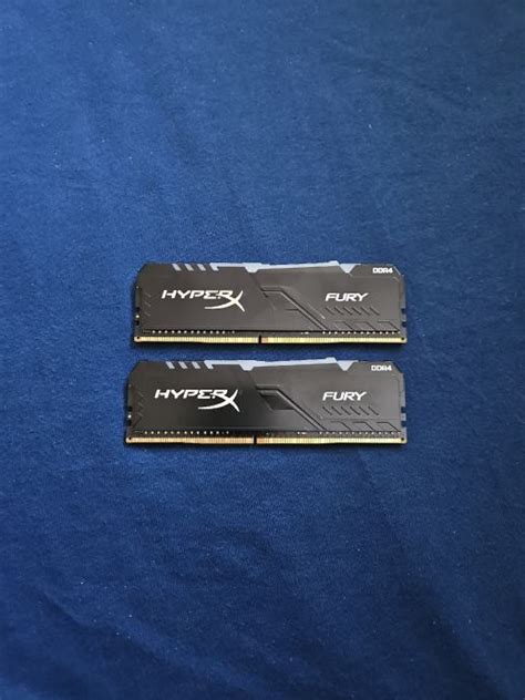 Ram Memorija Hyperx Fury Rgb 16gb Ddr4