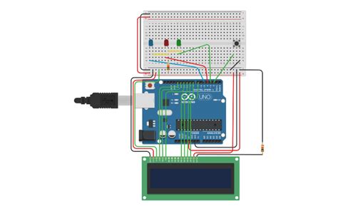 Circuit Design Eng4098 Reaction Timer Tinkercad