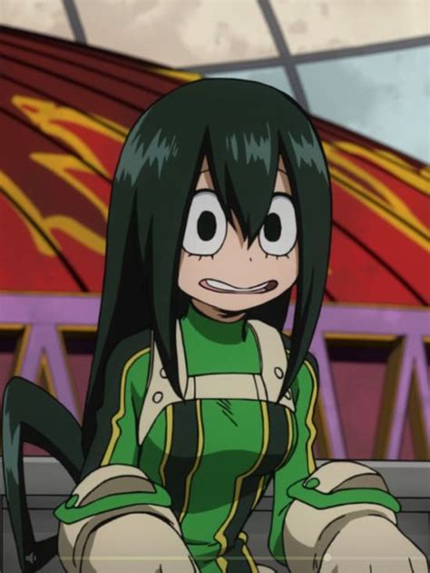 Tsuyu Asui Character Design Animation Tsuyu Asui Hero