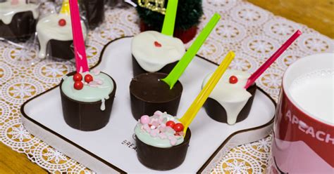 연말연시 선물 사르르 녹는 달콤함 스푼초콜릿 만들기