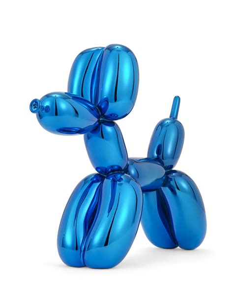 Jeff Koons Balloon Dog Blue 2021 Mutualart