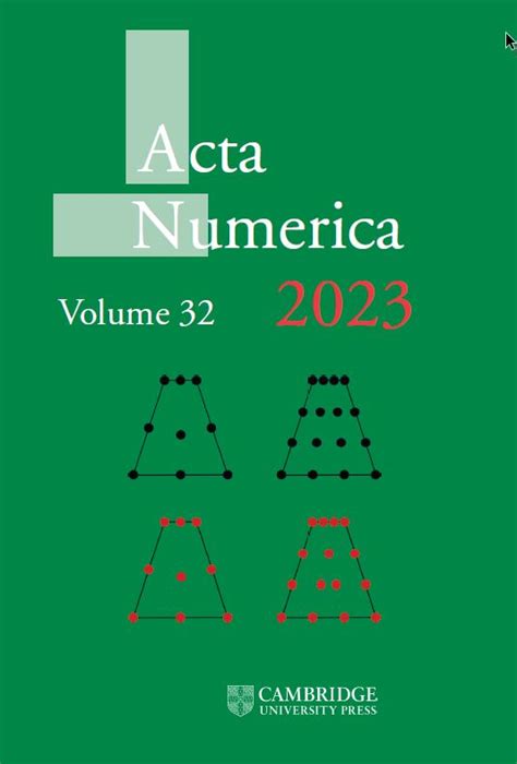 Latest Issue Acta Numerica Cambridge Core
