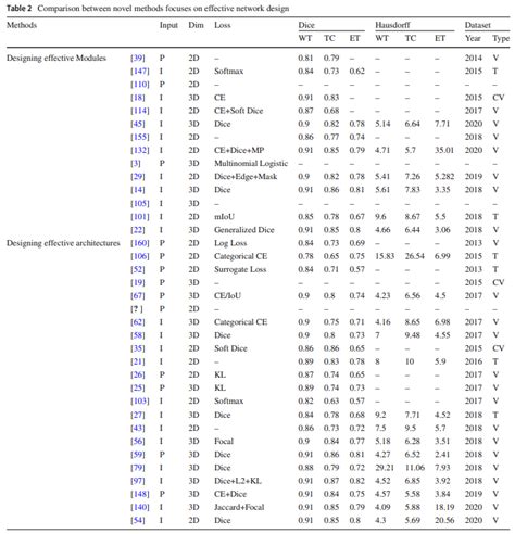 Deep learning based brain tumor segmentation a survey 논문 리뷰