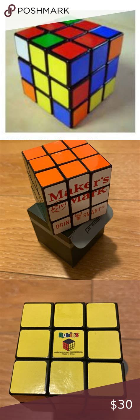 Rubix Cube Makers Mark Branded Design