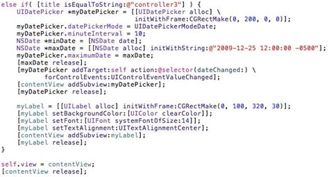 Guida Objective C UITabBarController UITextField UIPickerView