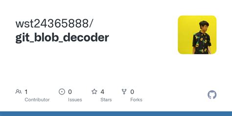 Github Wst24365888gitblobdecoder