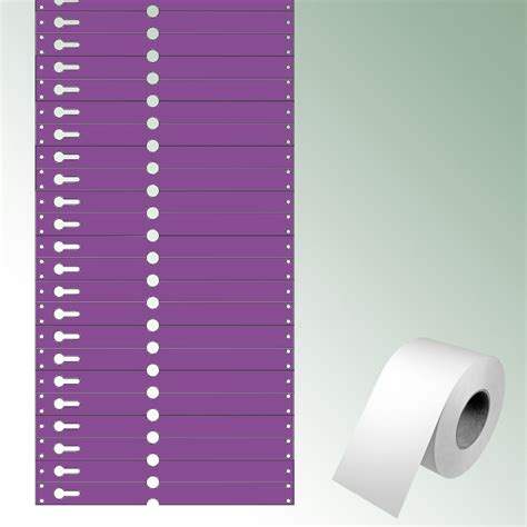 Loop Labels 220x19125mm Violet Unprinted Large Loop Noroll 100 Pg Horticulture Ltd