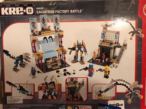 變形金剛 變型金剛 Transformers Lego Kre 0 Kre O Galvatron Factory Battle