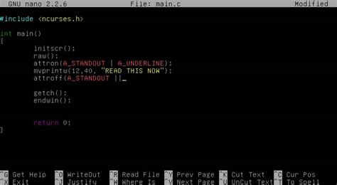 Ncurses Tutorial 3 Attributes Youtube