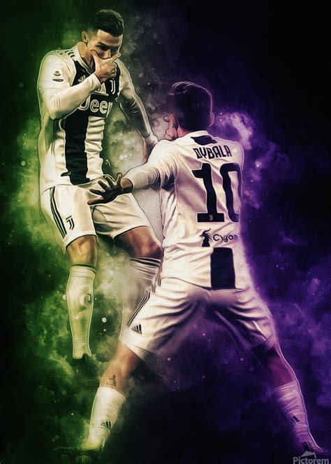 Paulo Dybala And Cristiano Ronaldo Coolbits Artworks Atelier Yuwaciaojp