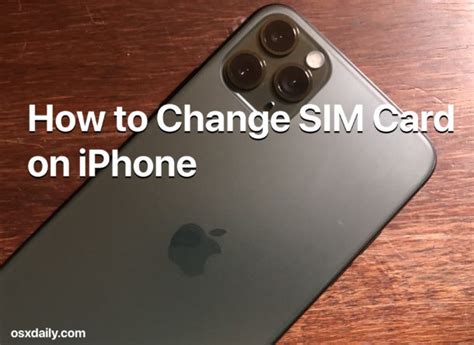 How To Change SIM Card On IPhone