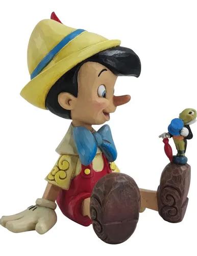Pinocchio And Pepe Grillo Disney Traditions Jim Shore Resina Meses Sin