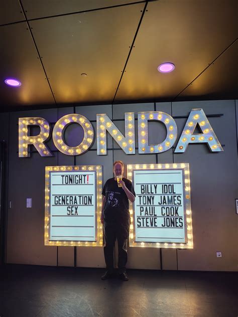 Billy Idol And Tony James Generation X Steve Jones And Paul Cook