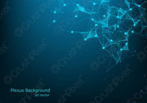 Abstract Technology Background Science Background Big Data Background Vector Plexus Stock