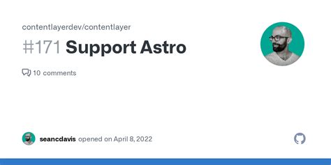 Support Astro · Issue 171 · Contentlayerdevcontentlayer · Github