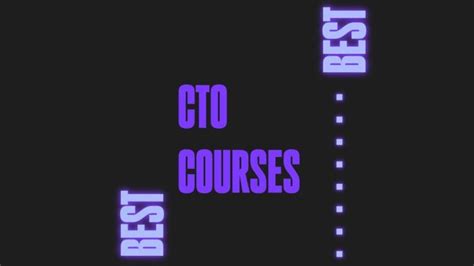 14 Best Cto Courses To Build New Skills In 2025 The Cto Club