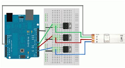 A Networked Led Strip Controller With Arduino And Android 4 Steps