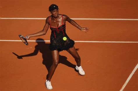 Photos Venus Williams Skimpy French Open Outfit Turns Heads Sun