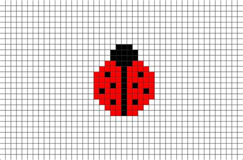 Ladybug Pixel Art Brik