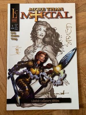 More Than Mortal 1 Limited Edition Liar Comics Very Fine Near Mint Z4