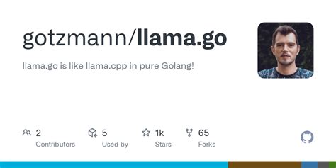 Github Gotzmannllamago Llamago Is Like Llamacpp In Pure Golang