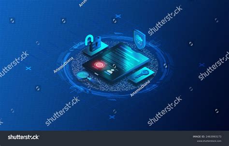 Authentication Identification Digital Technologies Concept Creating